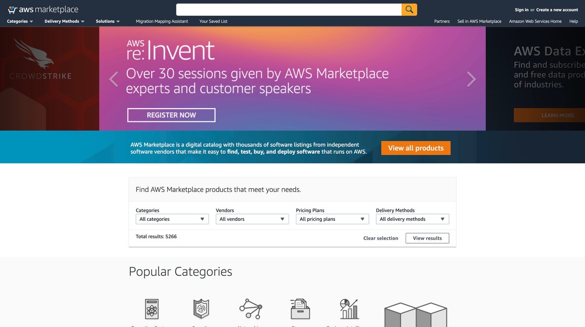 AWS Marketplace | SaaS Marketplaces